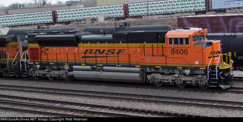 BNSF 8406